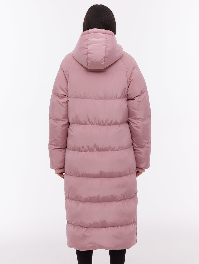 Ryelle Hooded Maxi Parka - Pink - Bench